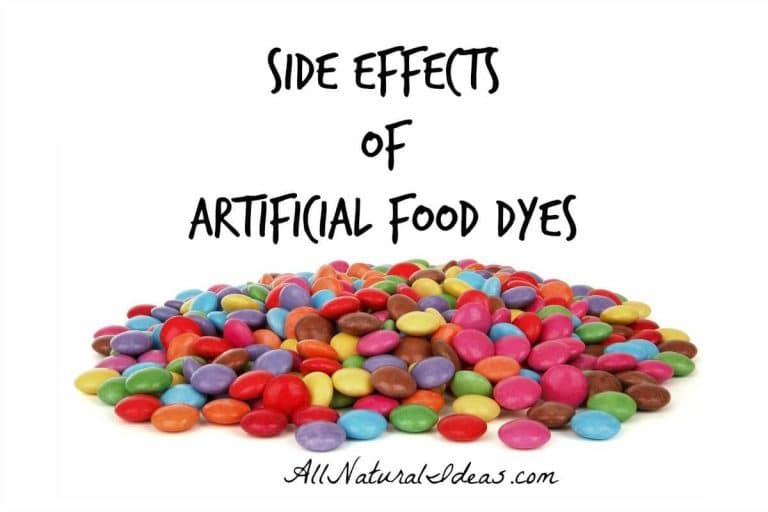 What are the Artificial Food Dye Red 40 Side Effects? | All Natural Ideas