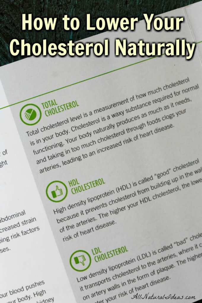 How to Lower Your Cholesterol Naturally | All Natural Ideas
